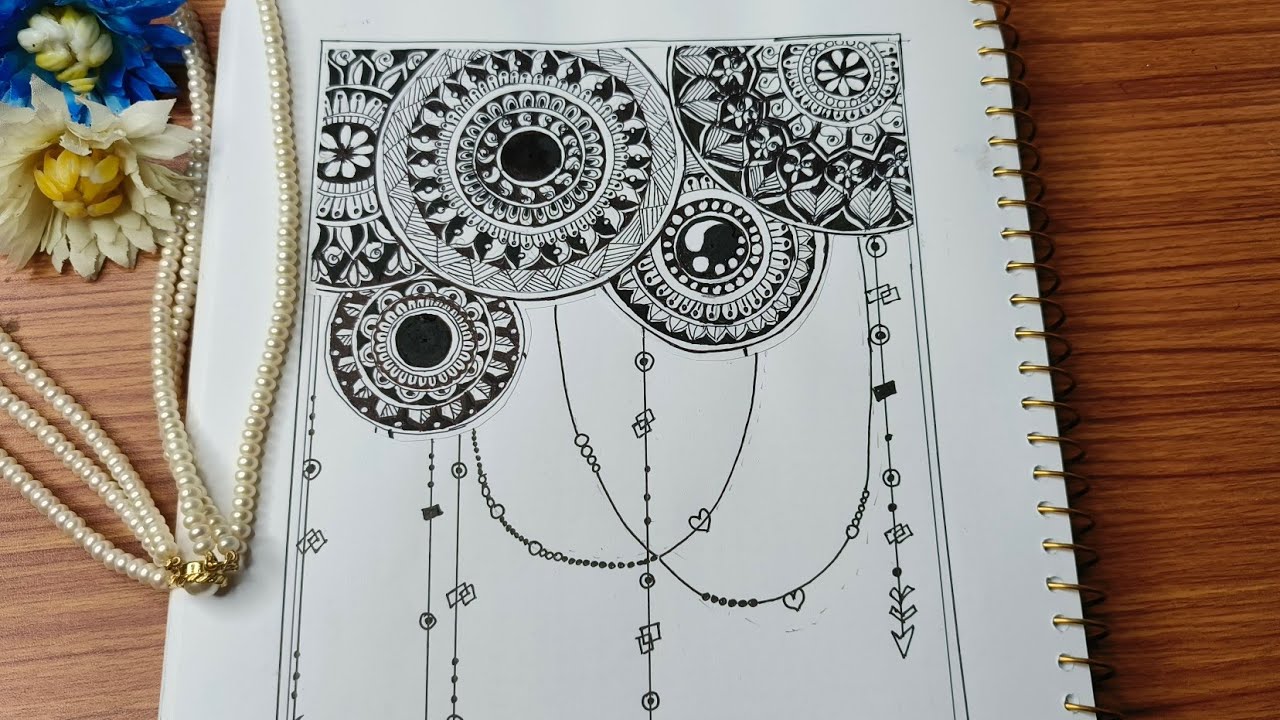 How To Draw Mandela Art // Mandela Art For Beginners - YouTube