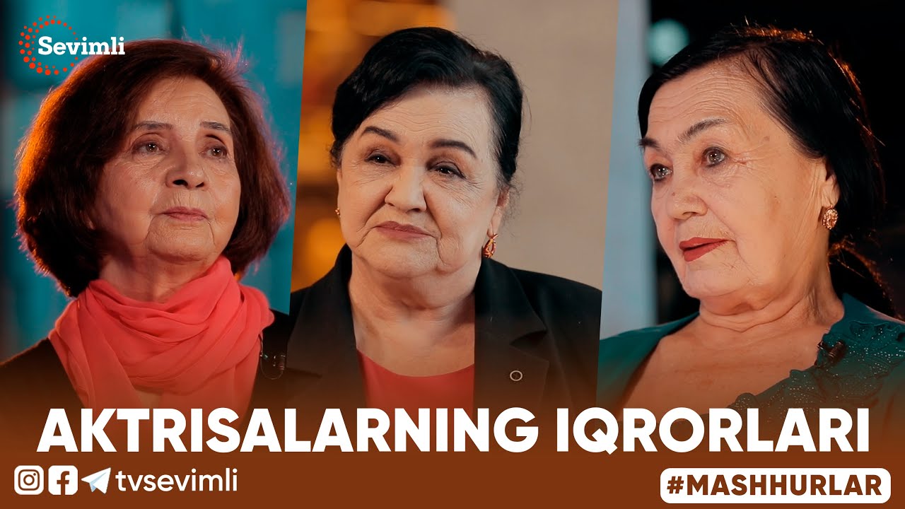 MASHHURLAR - AKTRISALARNING IQRORLARI - YouTube