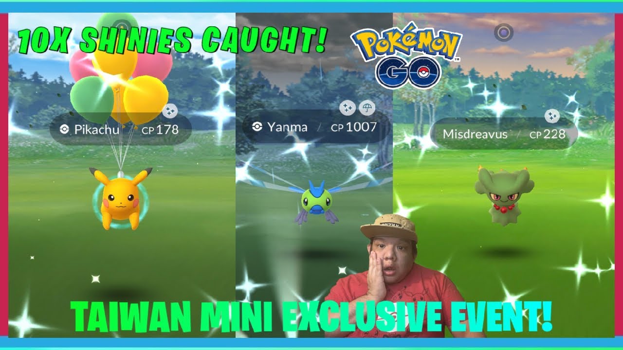 10X SHINIES CAUGHT IN POKEMON GO! 3X Shiny Flying Pikachu Caught ...