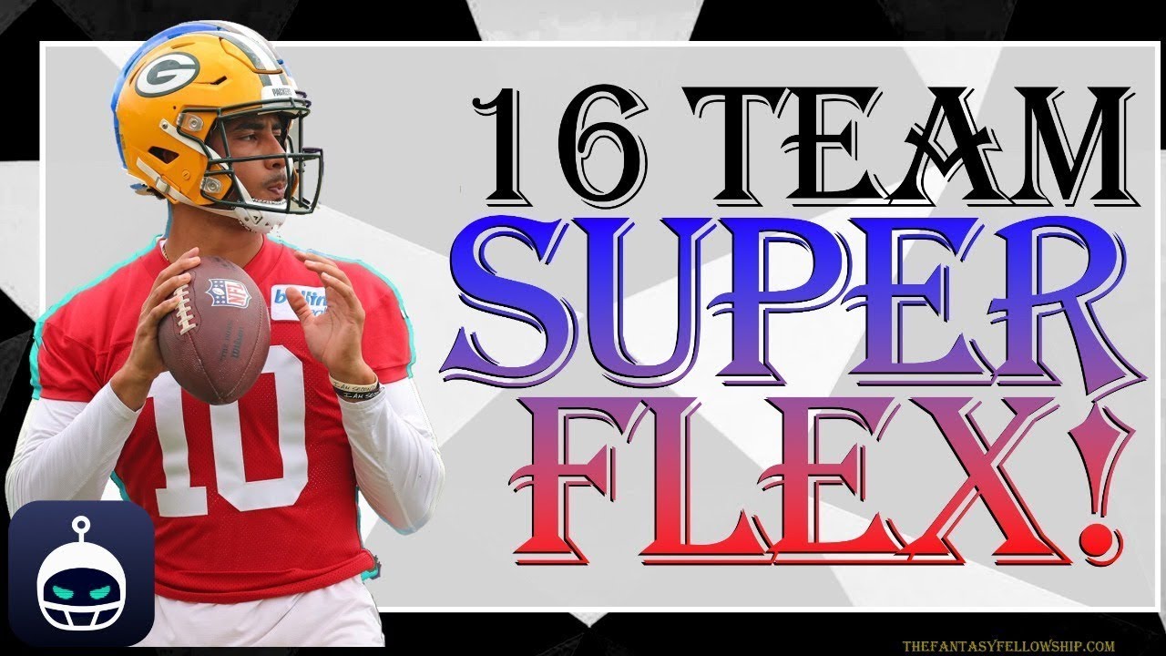 🏈 SLEEPER 16 TEAM SUPERFLEX Mock Draft!! Pick #5 - YouTube