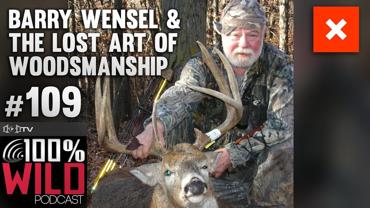 Barry Wensel & The Lost Art of Woodsmanship - 100% Wild Podcast - YouTube