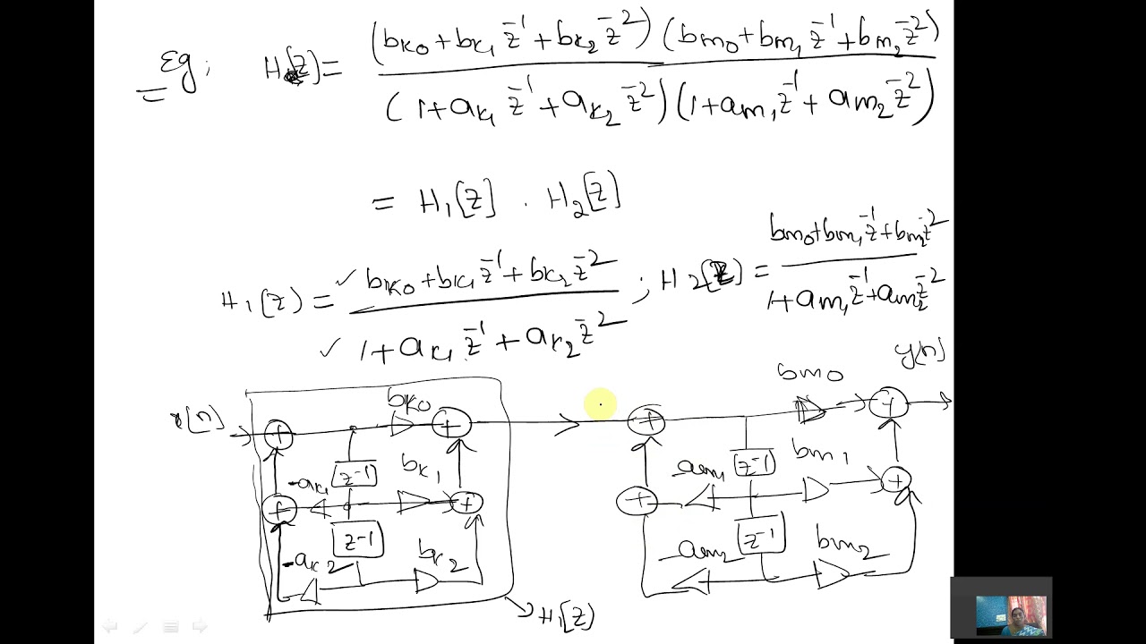IIR CASCADE & PARALLEL FORM - YouTube