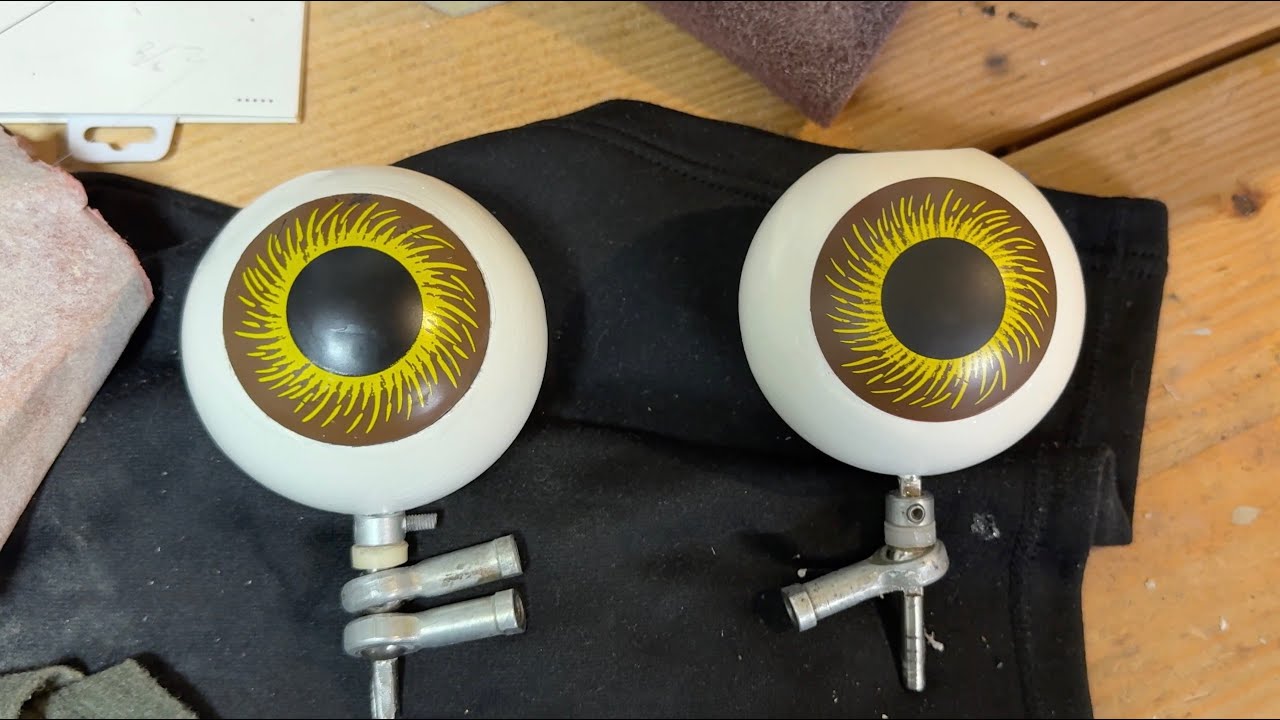 Jasper Animatronic Refurbishment - May Update - YouTube