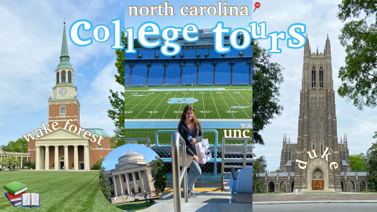 north carolina college tours | wake forest, unc, duke - YouTube