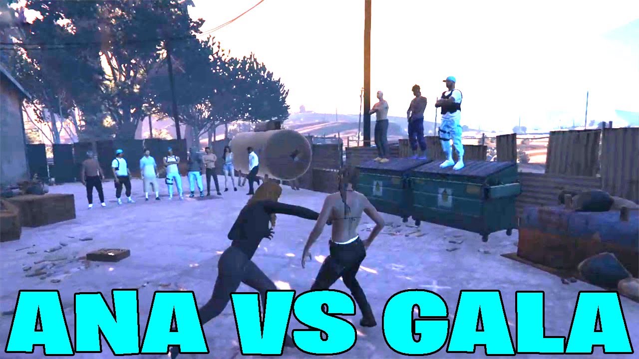 ANA VS GALA - XIN VS TIG😯 | GTA V ROLEPLAY - YouTube