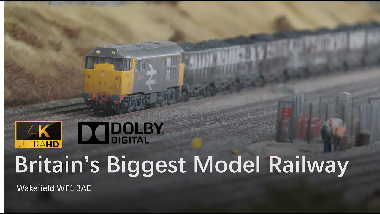 [4k 60p] Britain's Biggest Model Railway video record - YouTube