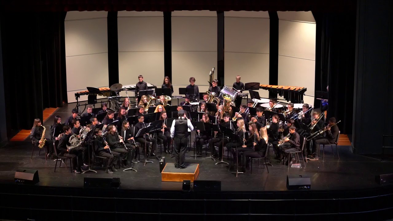Double Peak Middle School - Concert Band - andromeda overture - YouTube