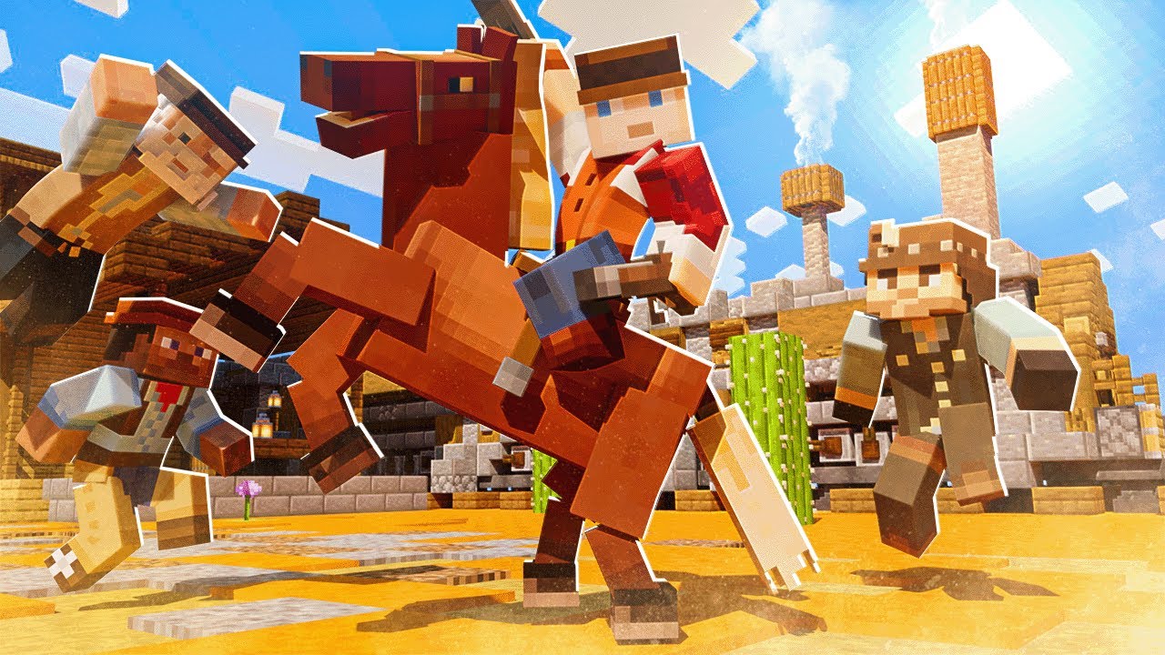 100 SPIELER im Wilden Westen - Ein Zugüberfall im Wilden Westen in ...