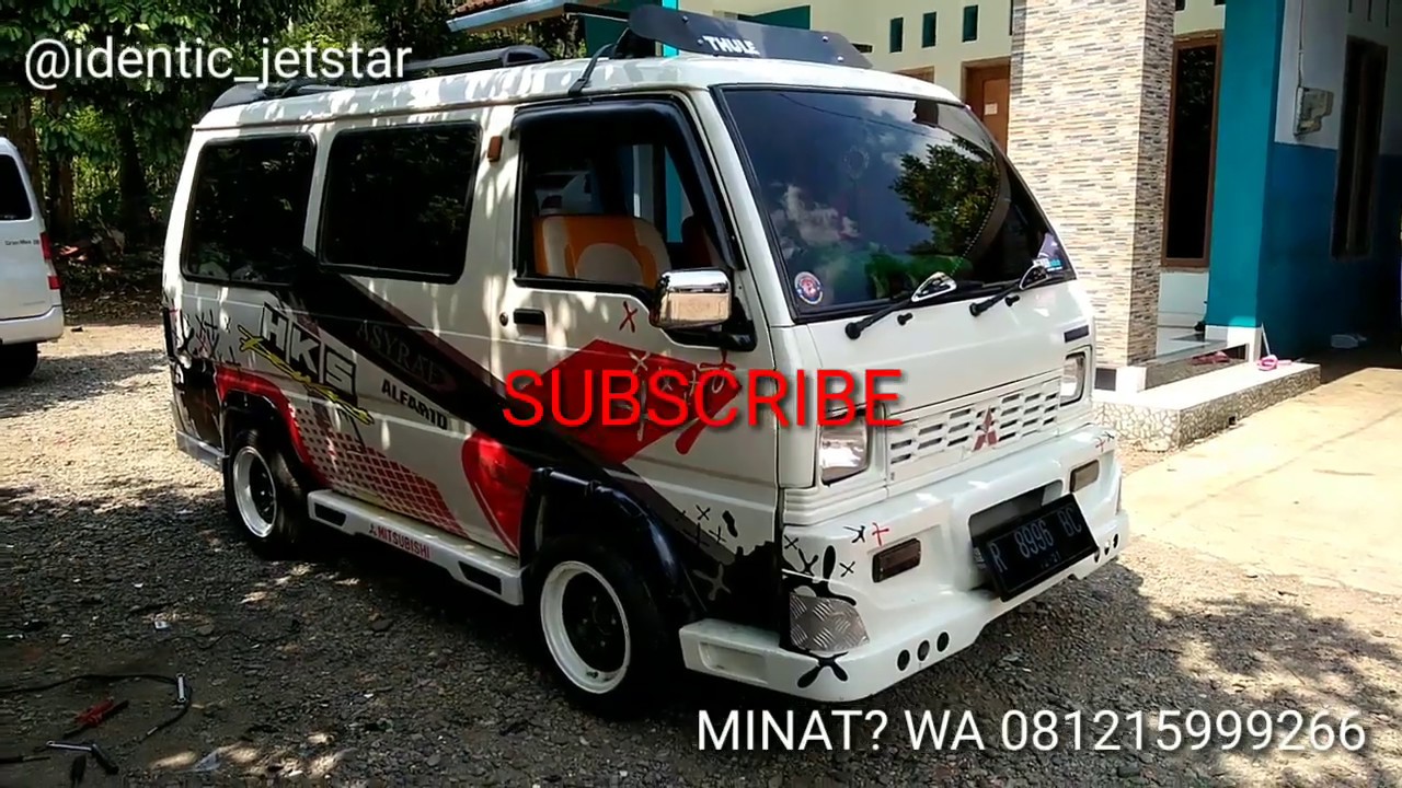 DIJUAL Minibus Mitsubishi Jetstar Permorin MODIFIKASI full Custome ...