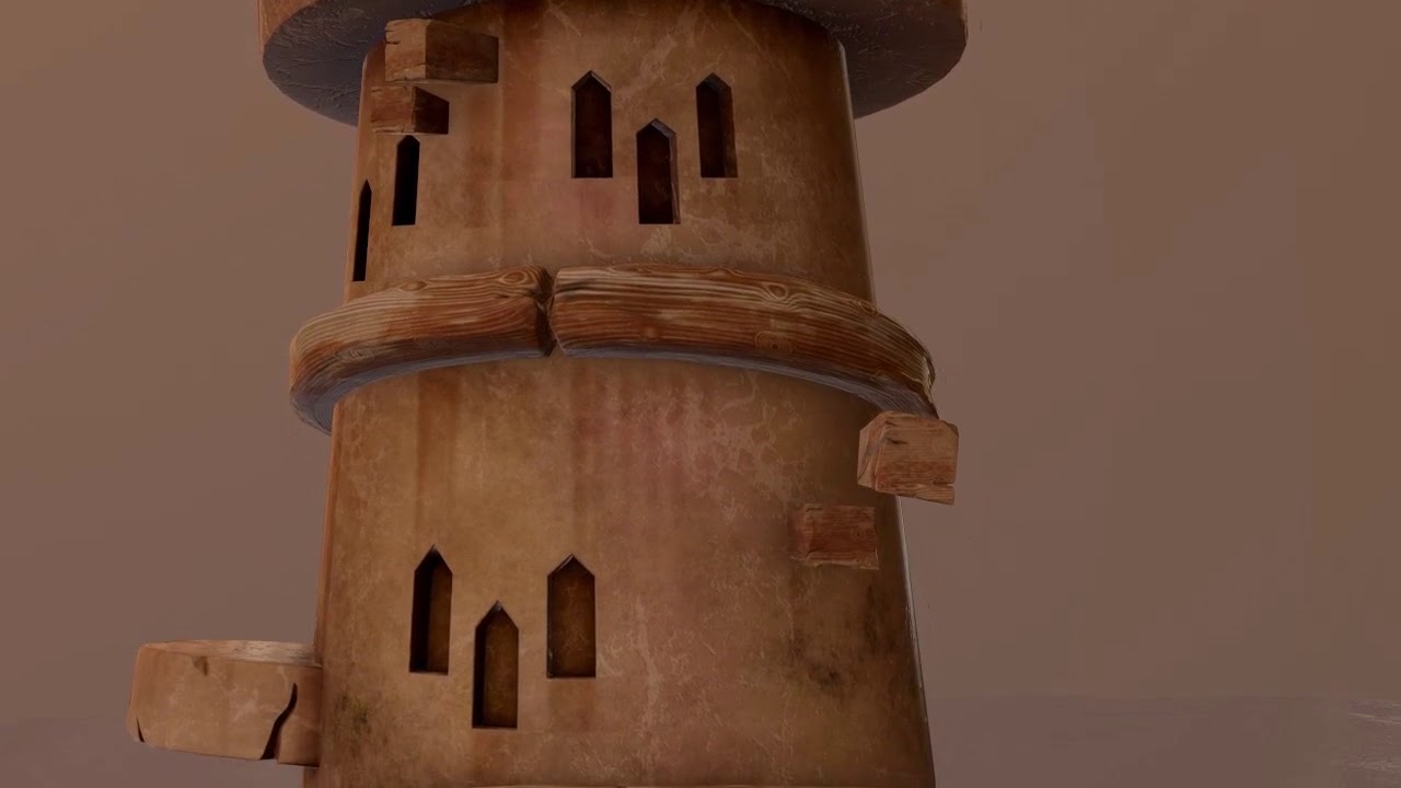 Tower Just Showing Texturing - YouTube