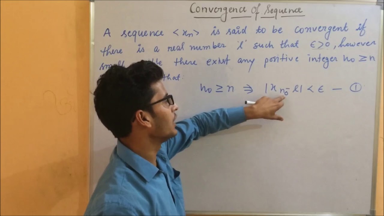 CONVERGENCE OF SEQUENCE(CONVERGENT SEQUENCE) - YouTube