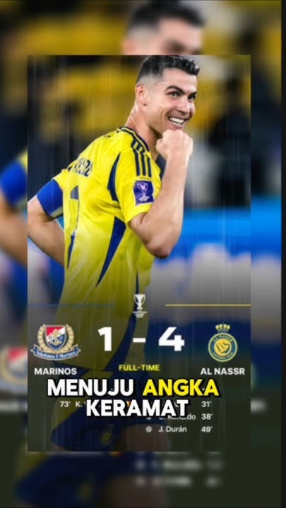 Saat Cristiano Ronaldo ragu bisa menembus 1000 gol, pelatih club rival Al Nasher justru ...