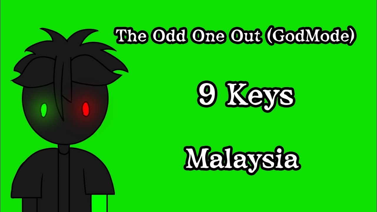 (FNF Malaysia) Itz Mizie Menangkan Lagu The Odd One Out GodMode (9 Keys) - YouTube