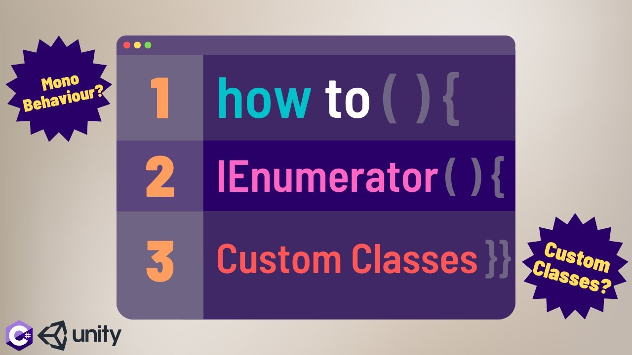Accessing Monobehaviour Properties Through Custom Classes In Unity Youtube