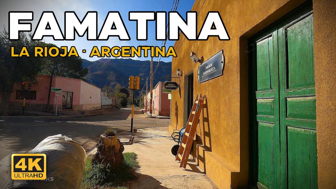 FAMATINA - El PUEBLO que VENCIÓ a la MEGAMINERIA | LA RIOJA 4K - YouTube