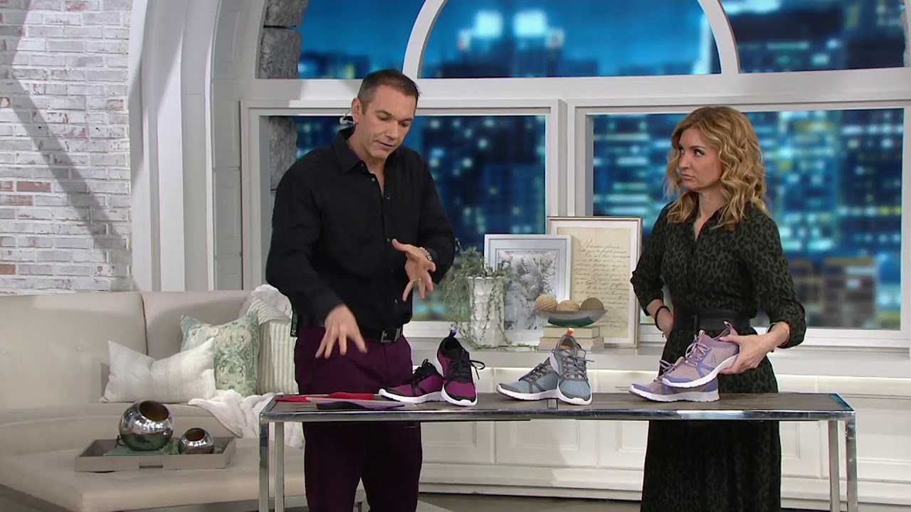Vionic Mesh Lace-Up Sneakers - Alma on QVC - YouTube