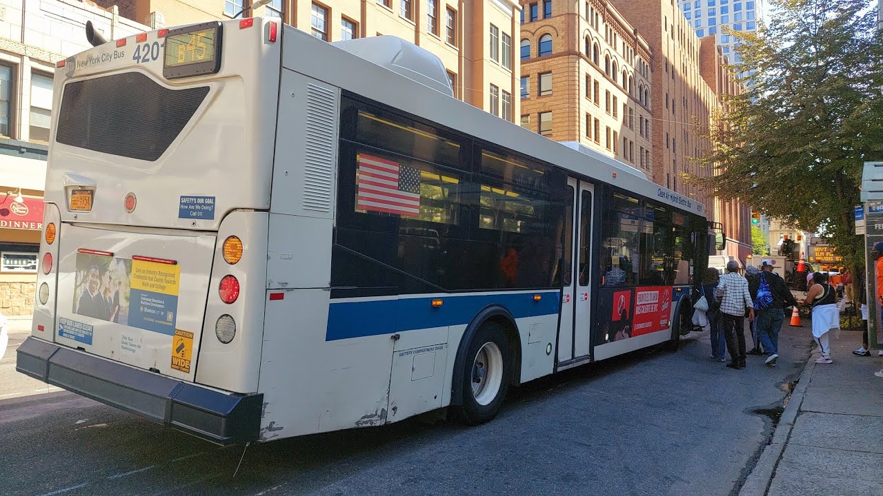 MTA NYCT Bus: 2009 Orion NG Hybrid [#4201] B45 Bus at Livingston ...