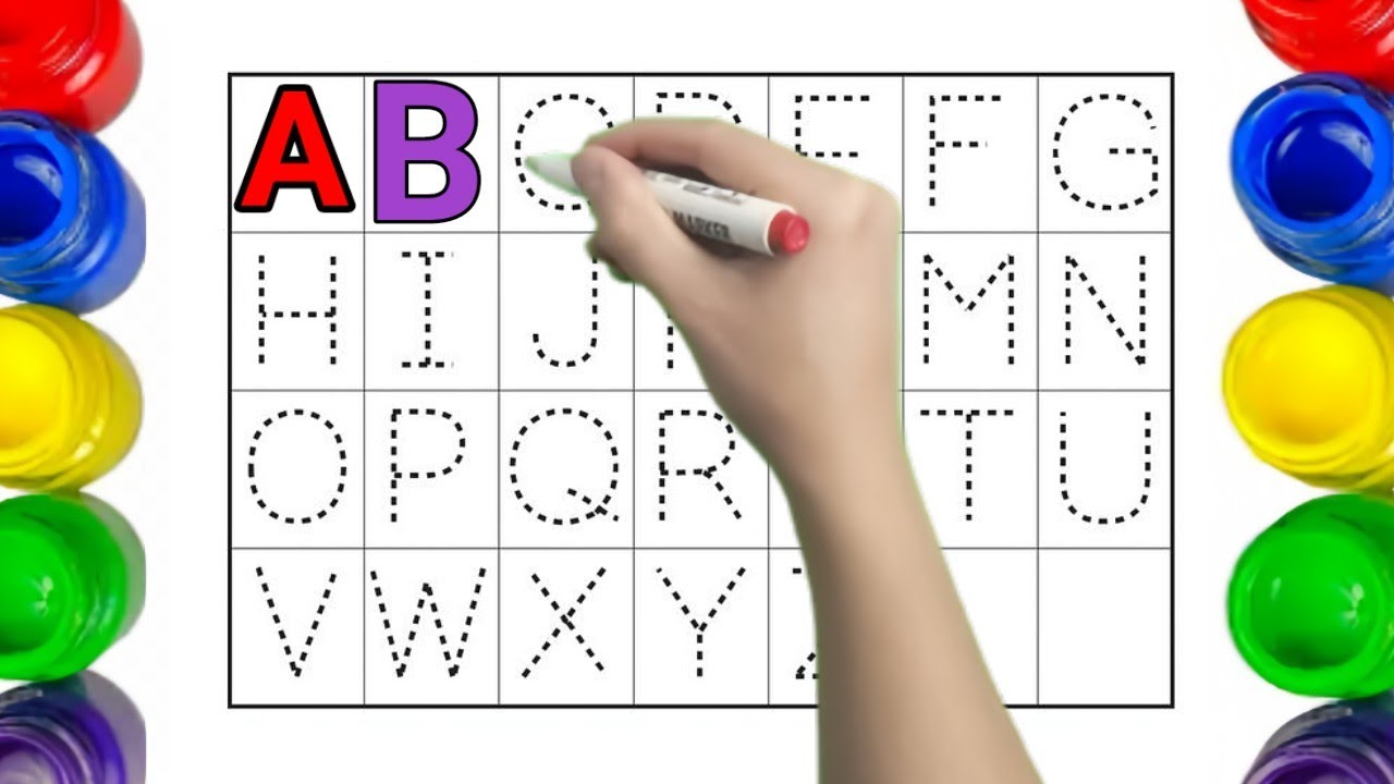 ABC, Learn to alphabet, A to z alphabet, _ 3 - YouTube
