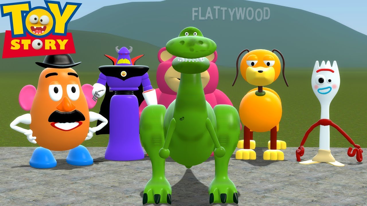 🦖New Rex 3D Memes Nextbot From Toy Story Family In Garry's Mod! - YouTube