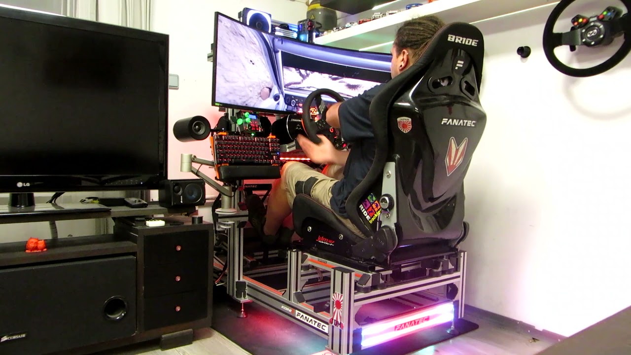 Stuyo's Sim Rig Demo - YouTube