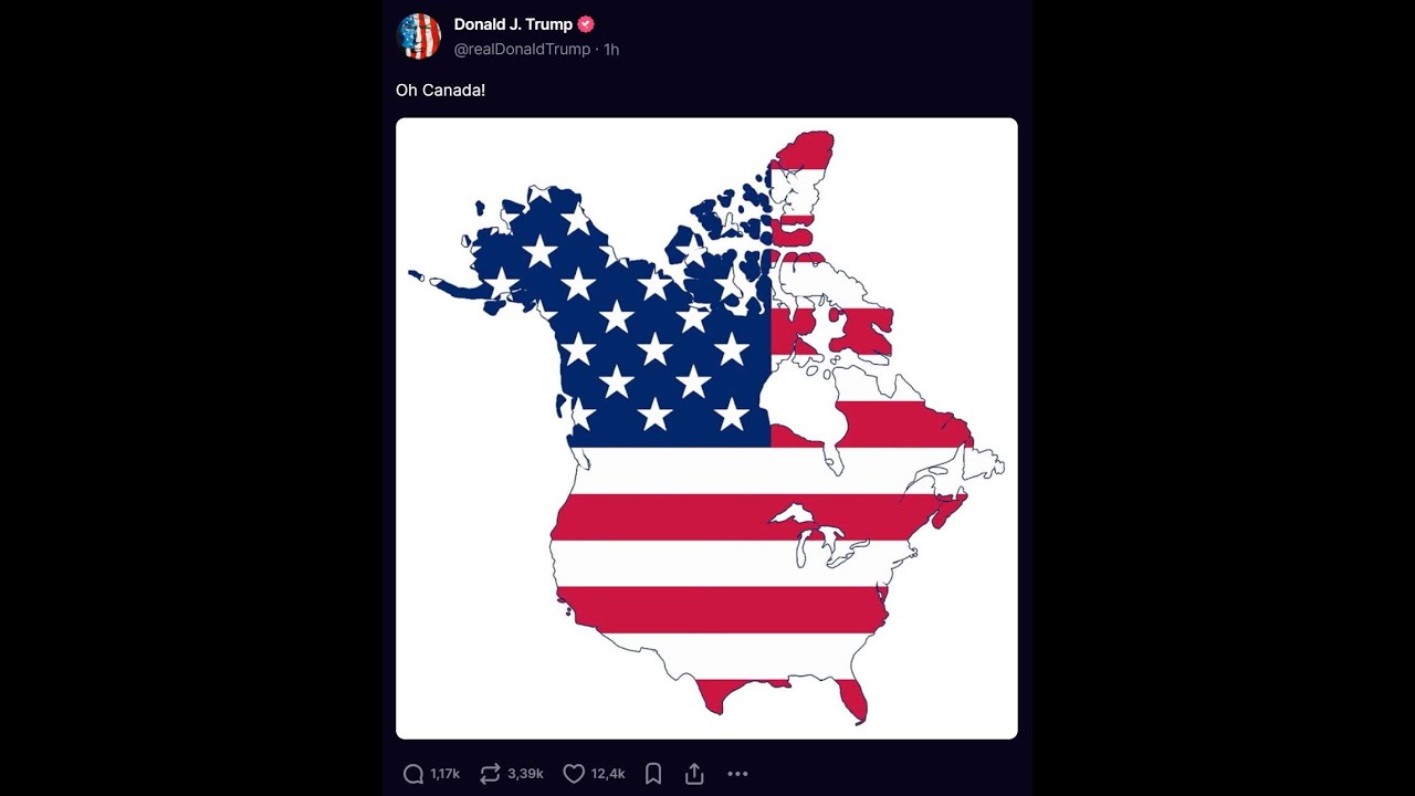 Que hay detrás de anexar Canada y Mexico? - YouTube