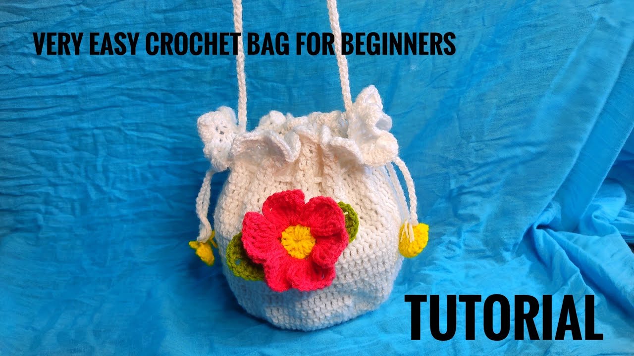 VERY EASY and CUTE CROCHET BAG for BEGINNERS || PART - 2 || TUTORIAL ...