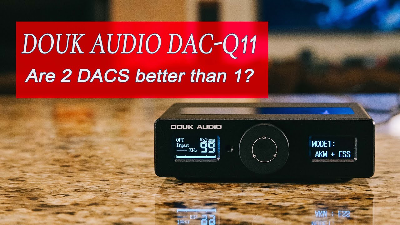 Douk Audio DAC Q11 Review - 2 DACs In One, kind of. - YouTube