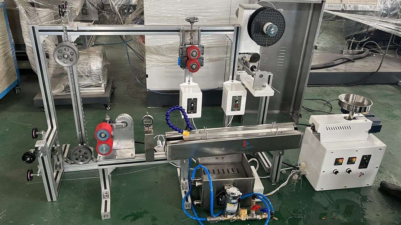 3D Filament Making Production Machine Line System For Lab - YouTube