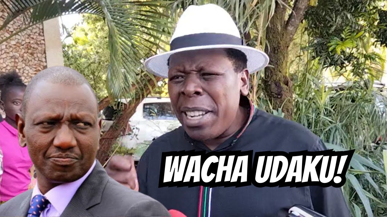 'RUTO WACHA UONGO!' Angry Eugene Wamalwa Defends GACHAGUA over His ...