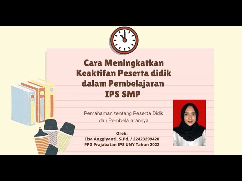 Cara Meningkatkan Keaktifan Peserta Didik Melalui Metode Problem Based Learning - YouTube