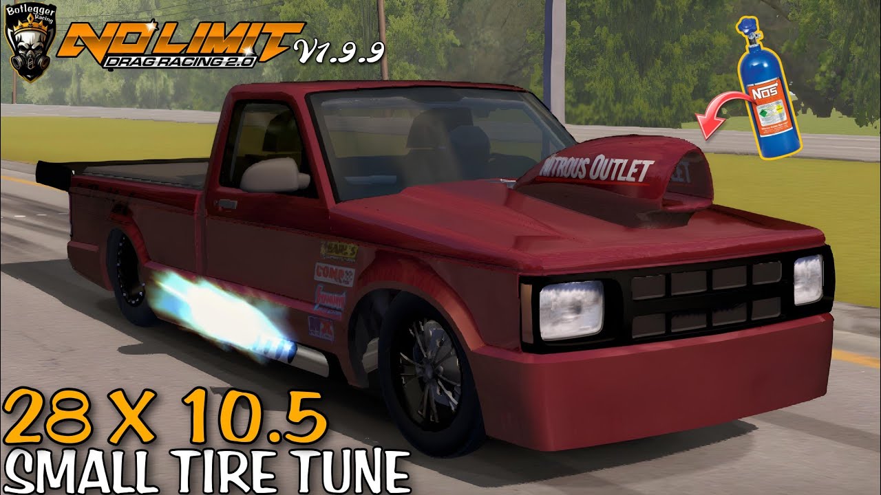 Chevy S10 Nitrous Small Tire Tuning 1/4 Mile No Limit Drag Racing 2 V1 ...
