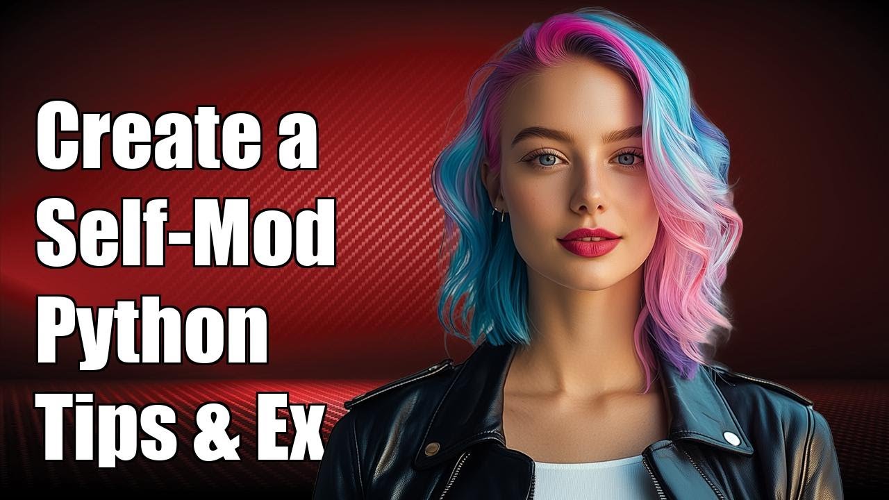 How to Create a Self-Modifying Python Script: Tips and Examples - YouTube