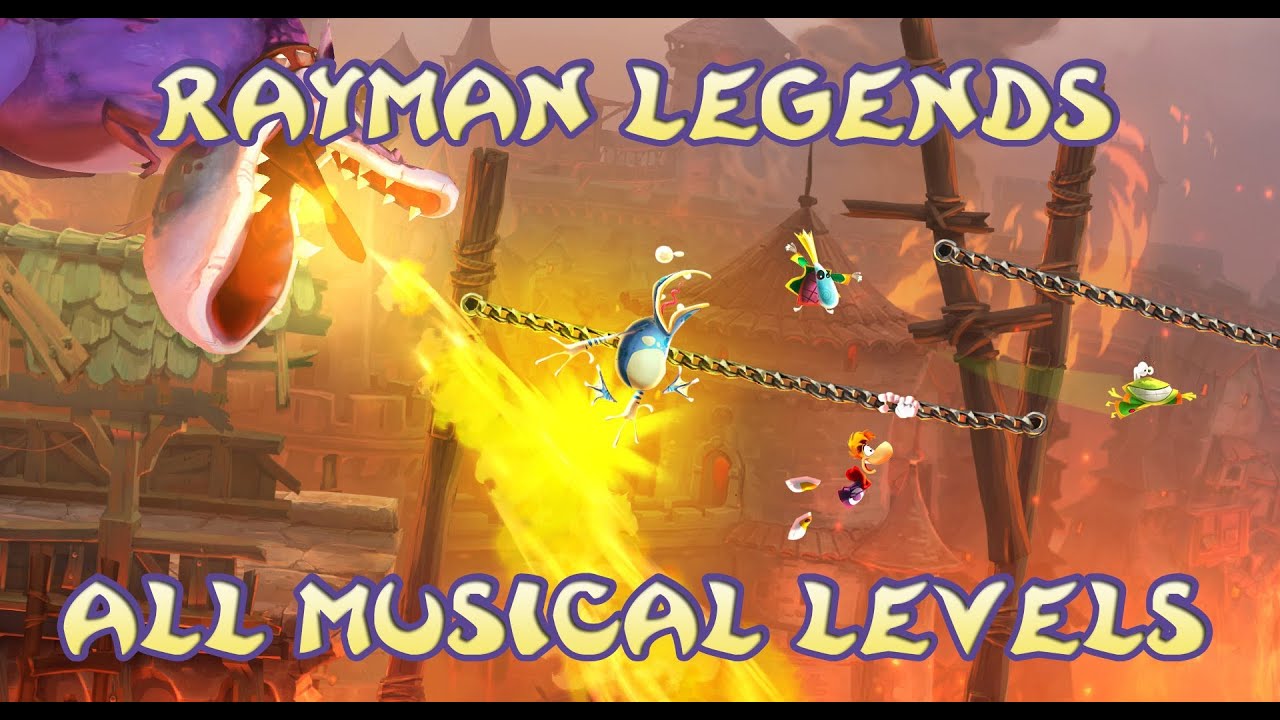 Rayman Legends - All Musical Levels HD - YouTube