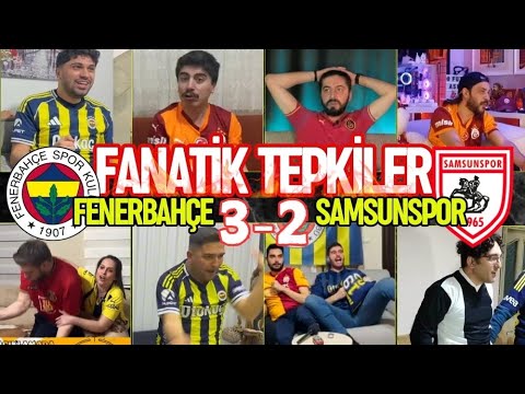 SON NEFESTE MUAZZAM GOL 😱 FENERBAHÇE 3-2 SAMSUNSPOR 🔥 NEFES KESEN TARAFTAR TEPKİLERİ