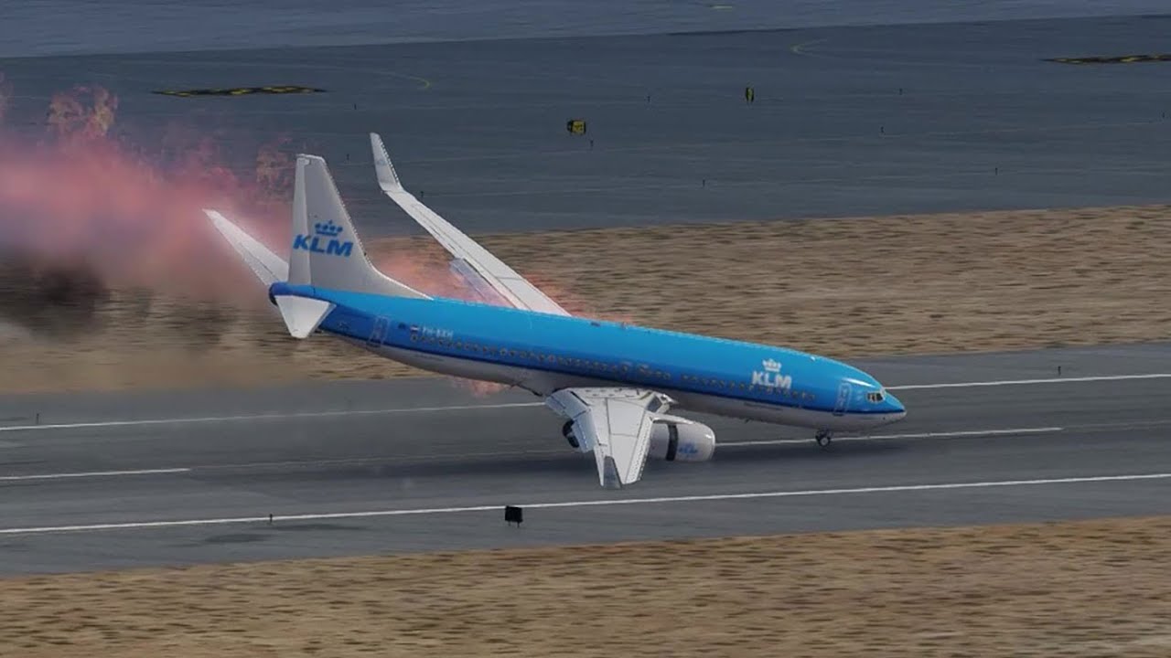 Airplane Crash Caught On Camera Dangerous Airport Worst Planes ...