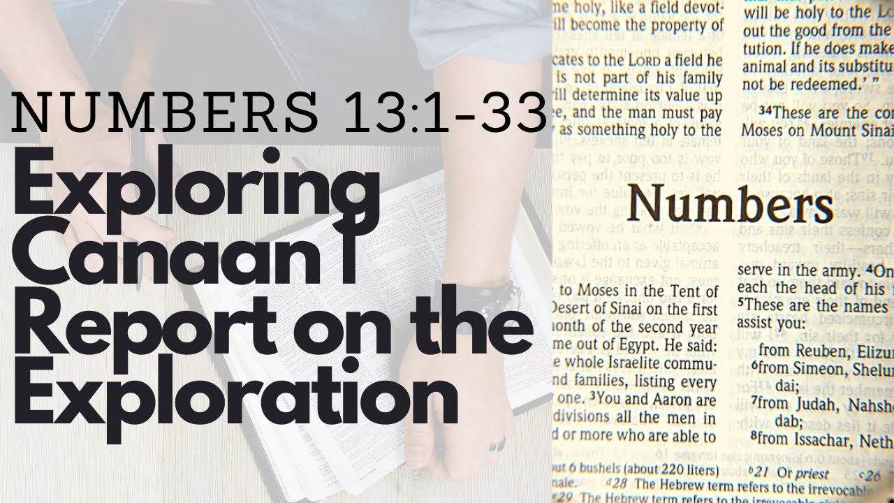 NUMBERS 13:1-33 EXPLORING CANAAN | REPORT ON THE EXPLORATION (S14 E13 ...
