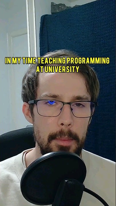 The key to becoming a good programmer - YouTube