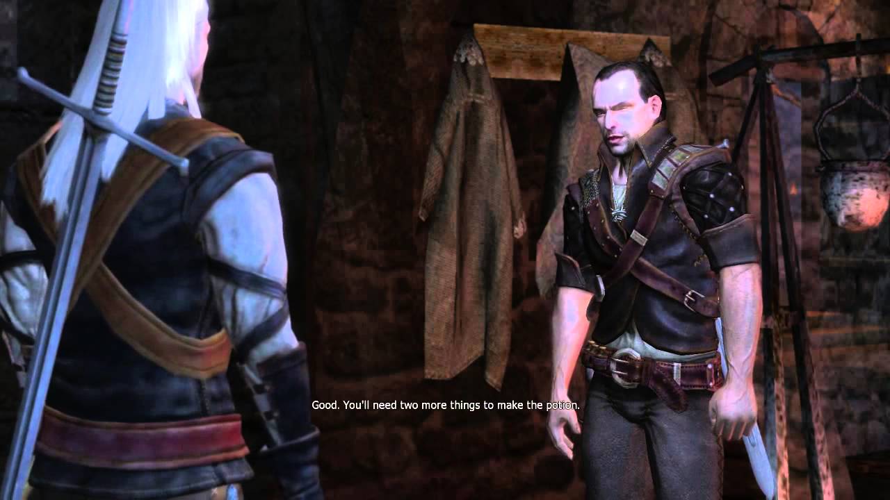 The Witcher Playthrough part 1 - YouTube