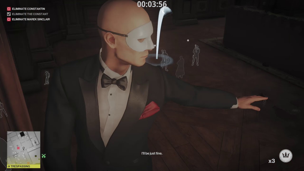 HITMAN 2 Constant Worries Featured Contract SA SO Default Loadout - YouTube