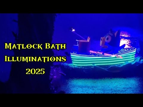 Matlock Bath Illuminations 2025 - YouTube