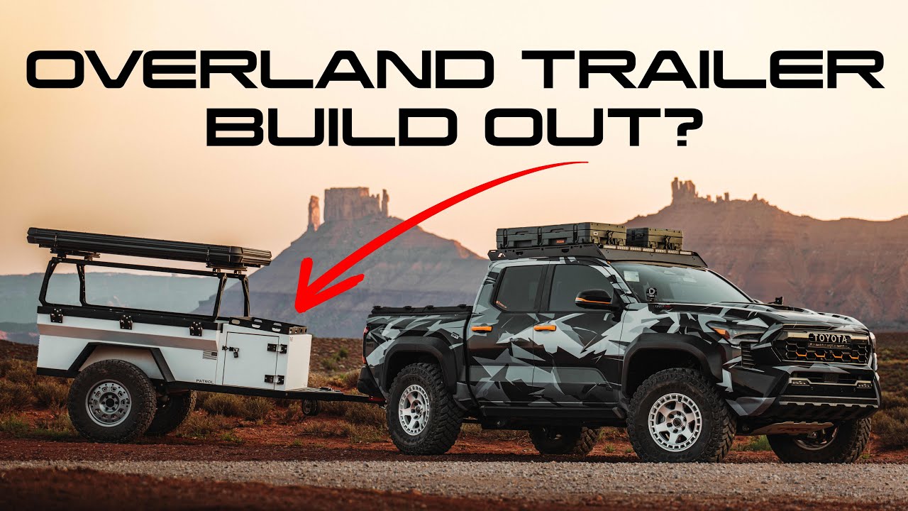 Build out the Overland Trailer? | Moab Views - YouTube