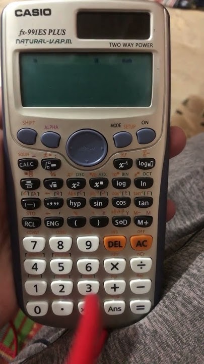 How to use scientific calculator and how to pic out fraction to decimal ...