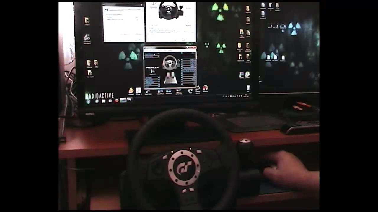 Logitech Driving Force Pro GT - YouTube