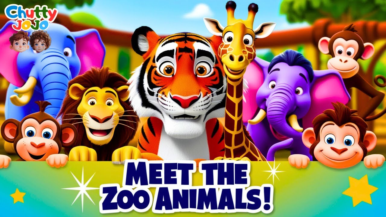 "Meet 23 Amazing Zoo Animals! Fun Facts & Adventures for Kids | Chutty ...