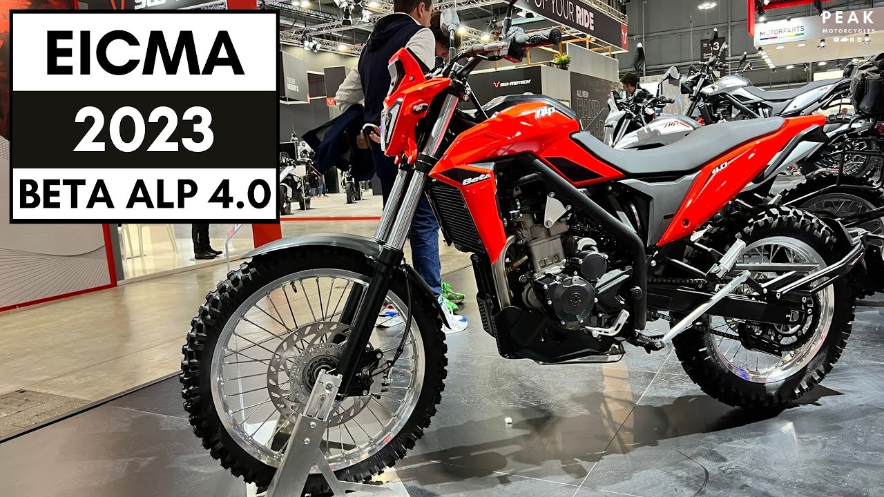 EICMA 2023: Beta Alp 4.0 4K - YouTube