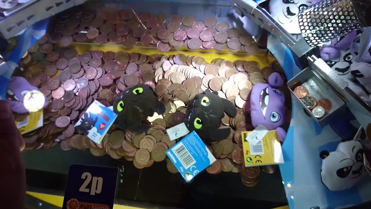 The Simpsons Donut Daze Coin Pusher Game In The Arcades - YouTube