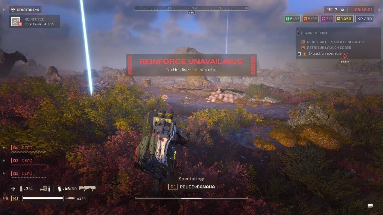 HELLDIVERS 2. 744 Kills Arc Thrower - YouTube