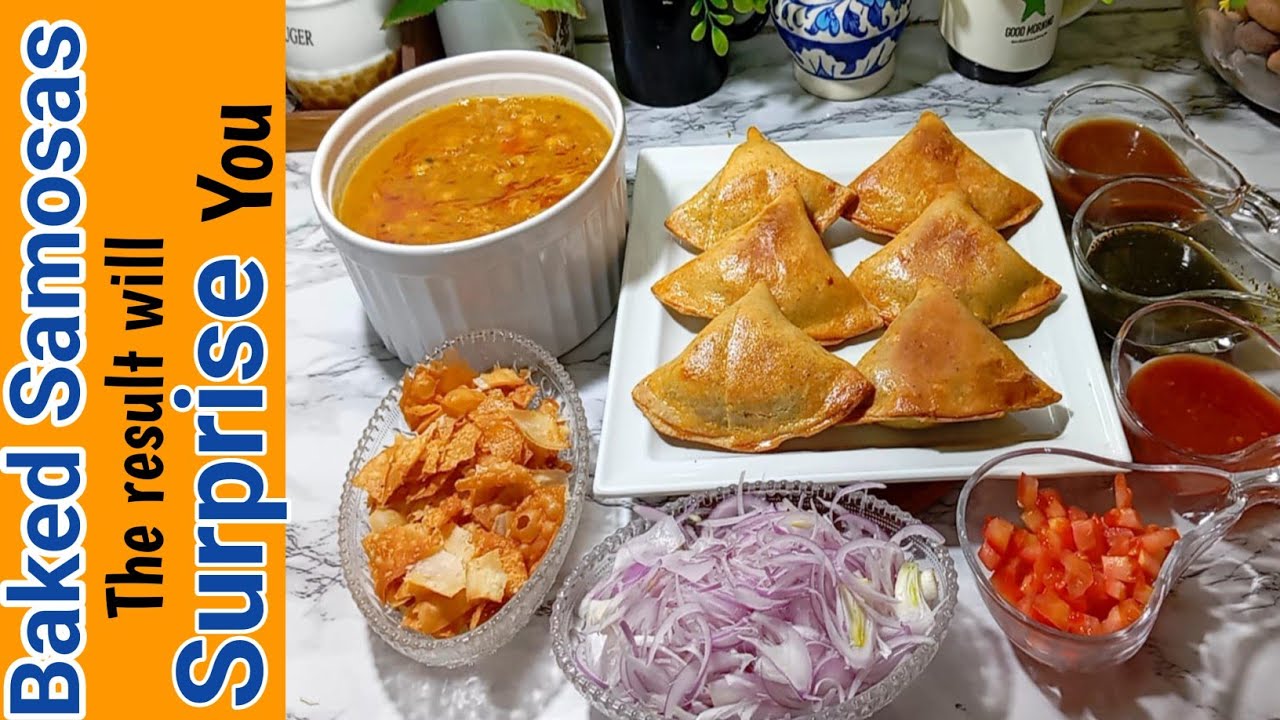 Non Fried Baked Samosa | Baked Samosa | How To Make Samosa In Oven ...