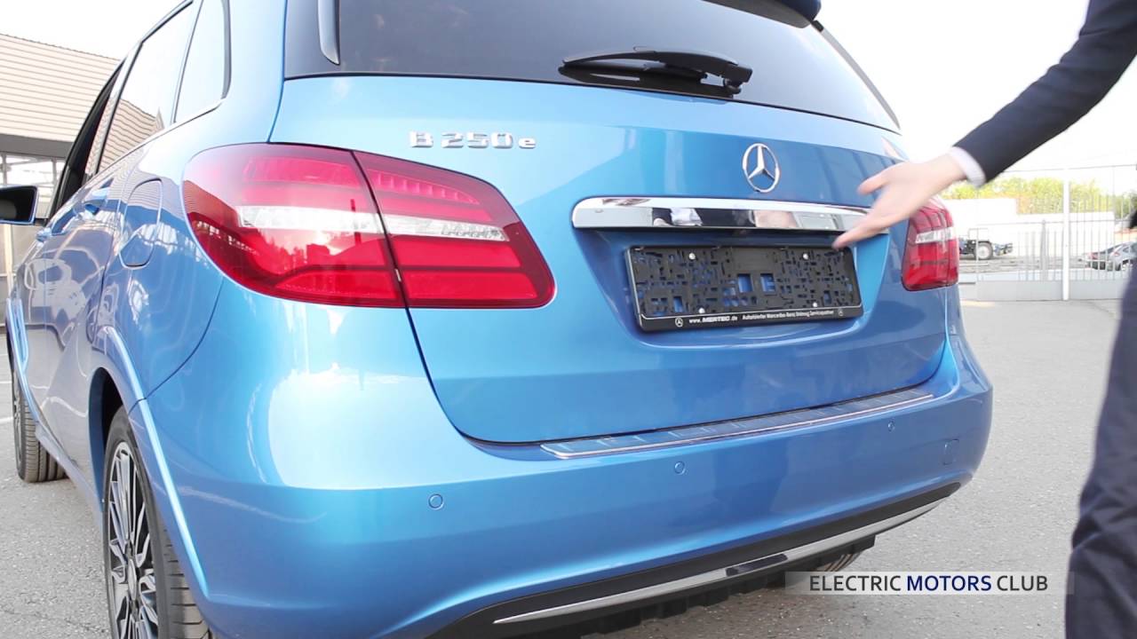 Авто обзор Mercedes B250E (часть 2) - Электрический Мерседес Mercedes B ...
