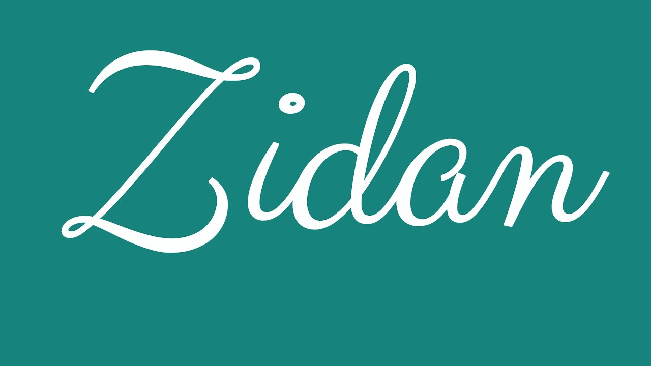 Learn How To Sign The Name Zidan Stylishly In Cursive Writing YouTube learn-how-to-sign-the-name-zidan-stylishly-in-cursive-writing-youtube
